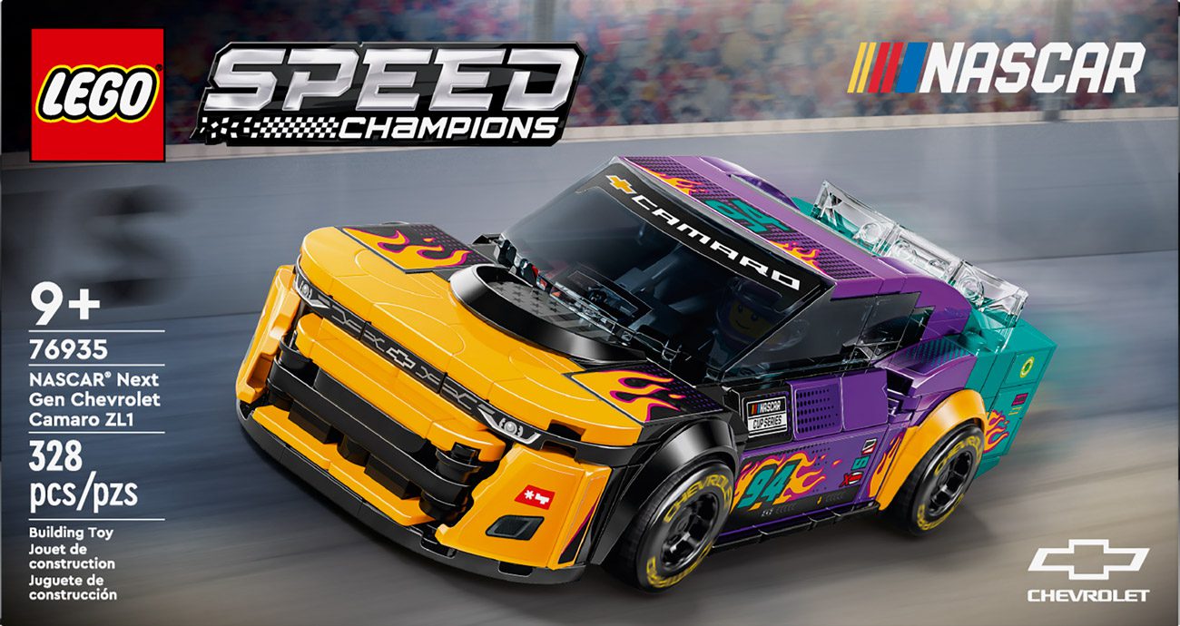 LEGO announces NASCAR Speed Champions Next Gen Chevrolet Camaro ZL1 set ...
