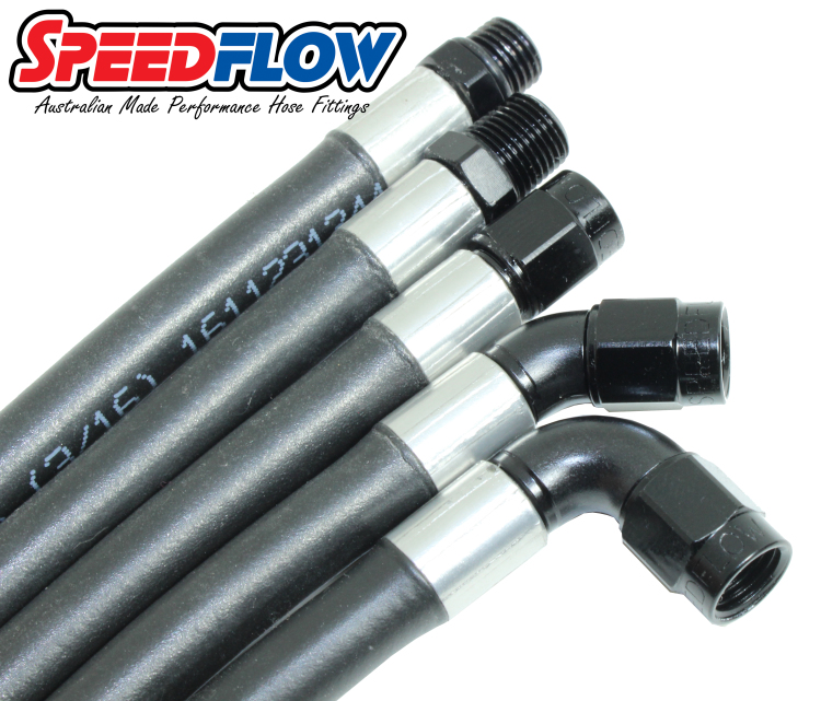 SPEEDFLOW PRODUCTS - Injection Hoses with Aluminum Fittings