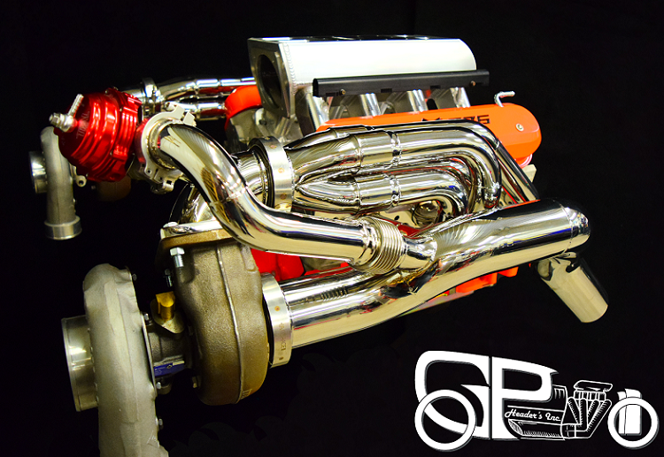GPHEADERS, INC. - LS Up & Forward Turbo Headers