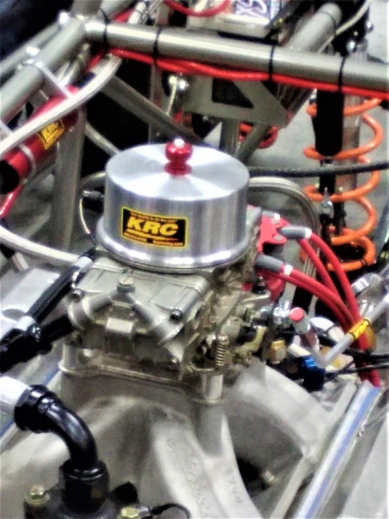 KLUHSMAN RACING COMPONENTS / KRC - Carburetor Cover with 5/16-18 Speed Nut