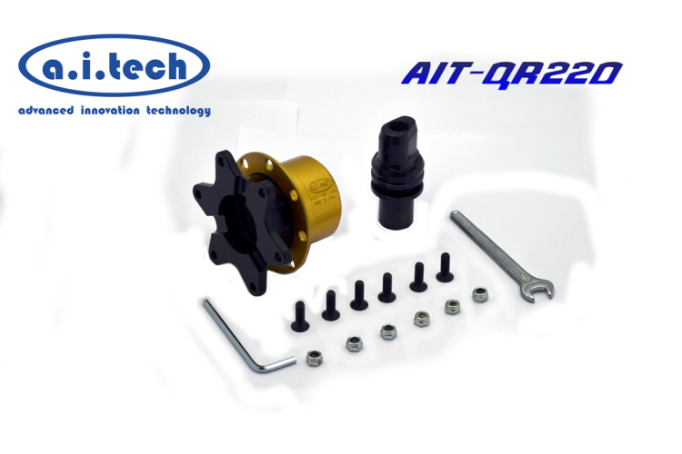 TECNO 2 - AIT-QR Quick Release Steering Hubs